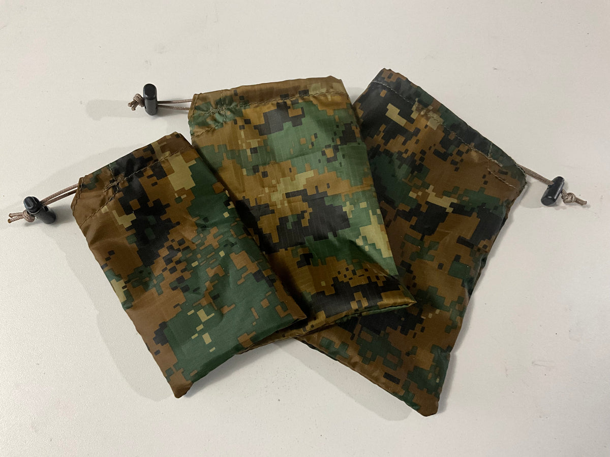 Digital Marpat Silpoly Ditty Stuff Sack Set – Simply Light Designs